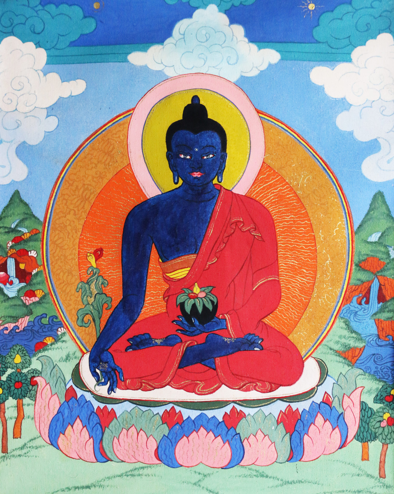 Tsogo Mijid | THANGKA PAINTINGS